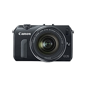 Canon EOS M 18.0 MP Compact Systems Camera with 3.0-Inch LCD and EF-M18-55mm is STM Lens