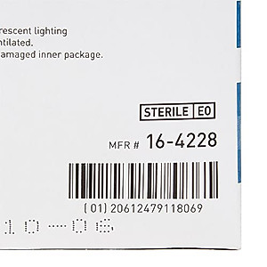 McKesson 8-Ply Sterile Gauze Sponges, 2" x 2", 2 Counts per Pack, 50 Packs (Total 100 Sterile Gauze Sponges)