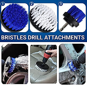 Cuoreca 31 Pcs Car Detailing Kit Interior and Exterior Cleaner, Car Cleaning Kit, Professional Detailing Brush Set, Car Wash Kit, Auto Detailing Kit, Reusable, Perfect for Cars, Bikes, Wheels & Gifts