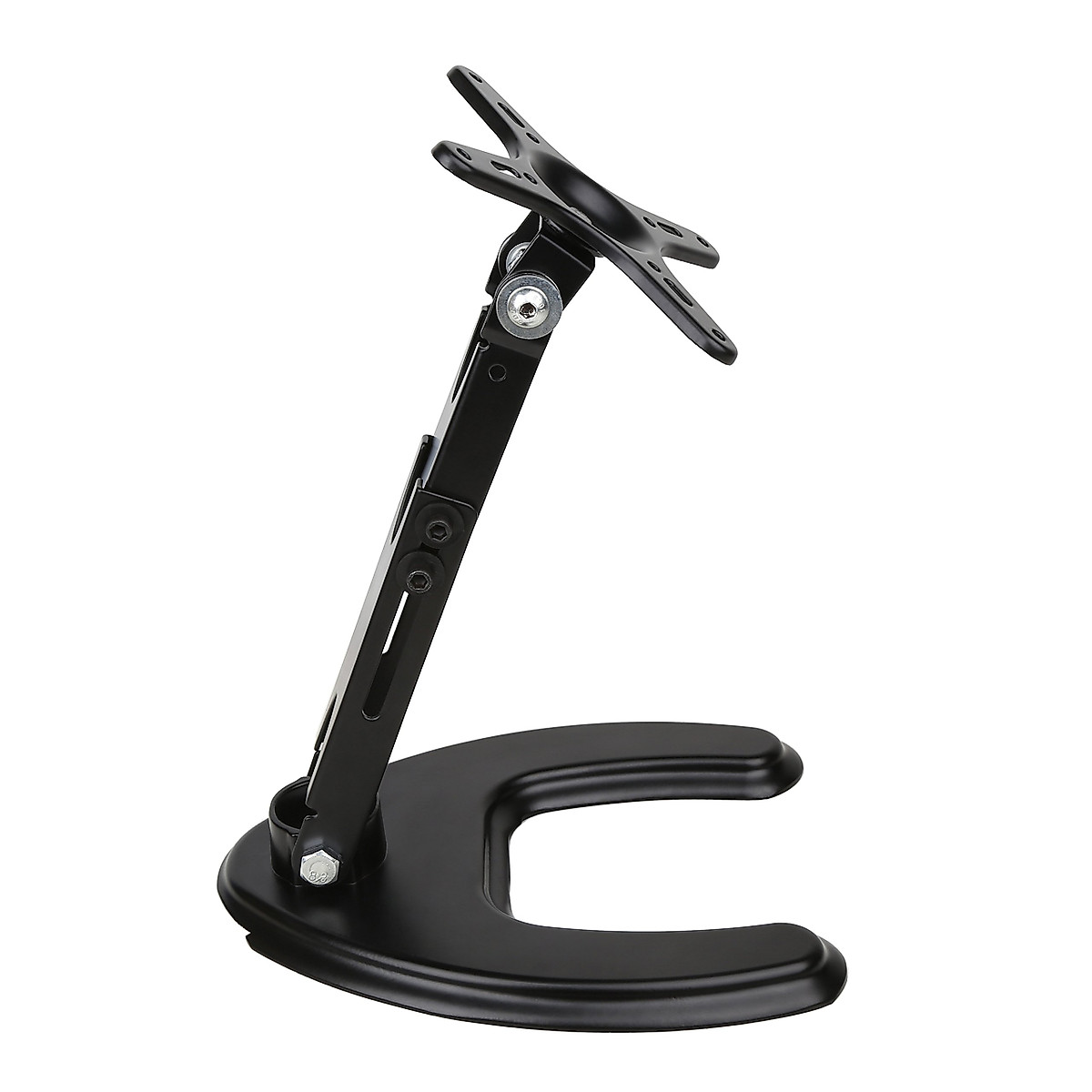 Wearson U-Shape 10" to 27"inch 180 Degree Adjustable LCD Monitor Stand Mount Folding VESA Monitor Stand All-Metal-Body With VESA Hole 75x75mm 100x100mm