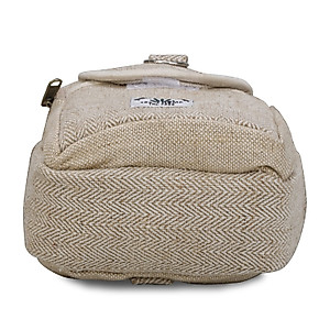 Suman Enterprises Pure Hemp Bag Handicraft Stylish Sling Bag Elegant Style Bag For Travel & Walk(White)