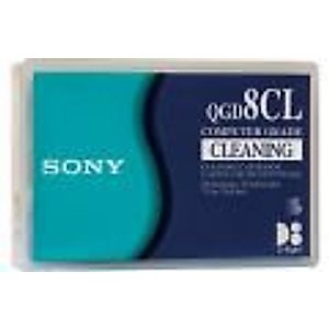 New-Sony QGD8CL - 8mm Cleaning Cartridge, 18 Uses - SONQGD8CL