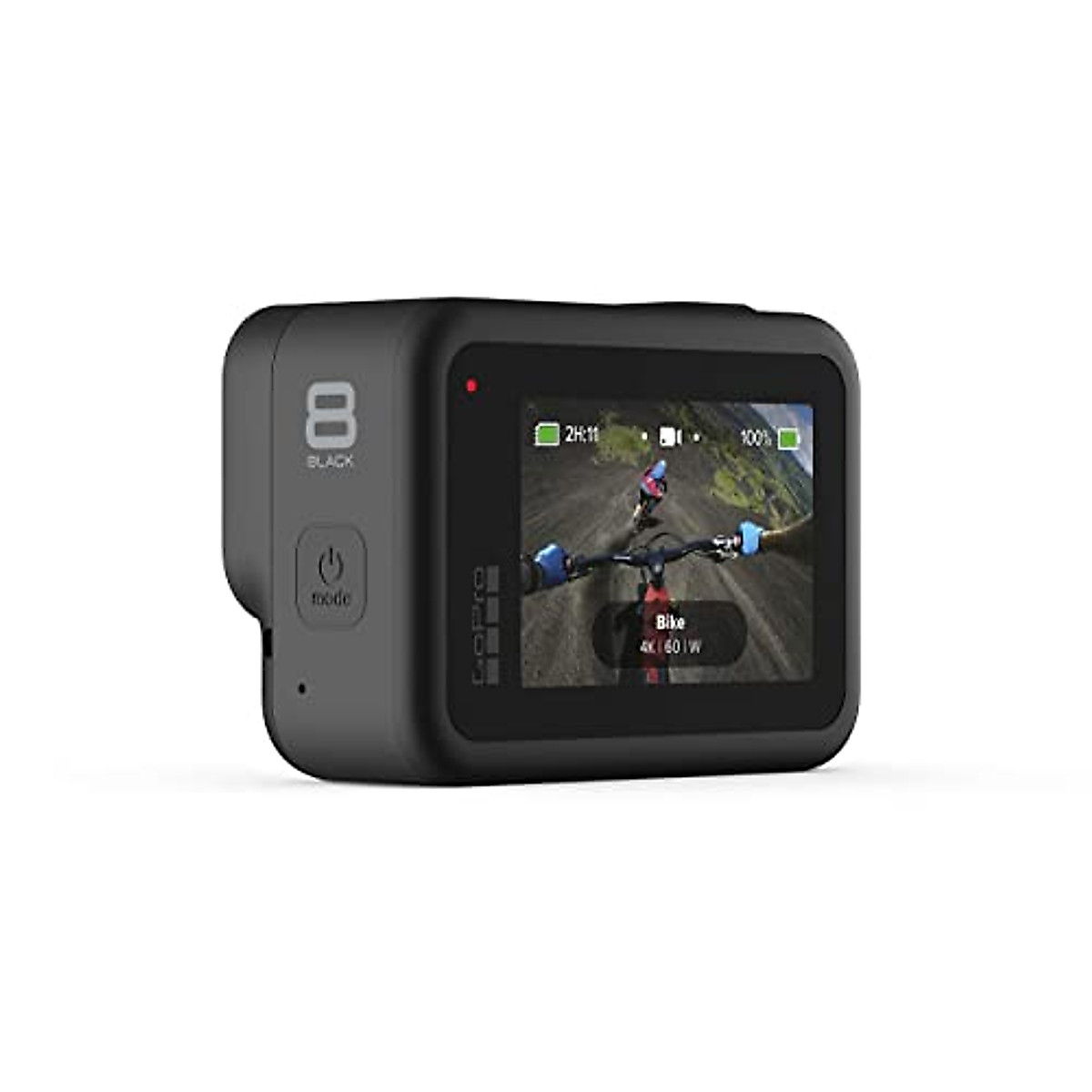 GoPro HERO8 Black Action Camera Bundle with Dual Battery Charger & Includes 3 Total Batteries with case.