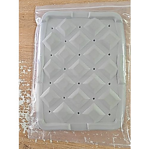 Shower Seat Cushion - Bath Chair Foam Mat Transfer Bench Pad Bath Stool for Disabled Handicap, Slip-Resistant, 11.4" W x 15.7" L x 0.83" H