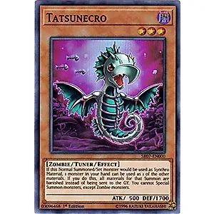Yu-Gi-Oh! - Tatsunecro - SR07-EN000 - Super Rare - 1st Edition - Structure Deck: Zombie Horde