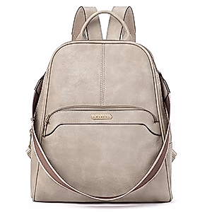 CLUCI Backpack Purse for Women Leather Convertible Bookbag Purses Travel Ladies Designer Daypack Shoulder Bags