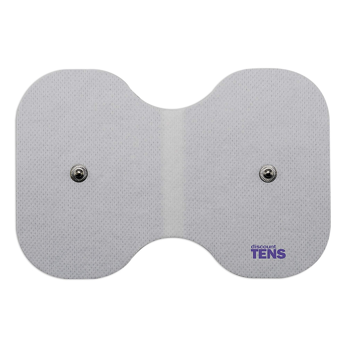 TENS Electrodes, 2 Premium Quality 4 inch x 6 inch Dual Self Adhesive Electrodes for TENS Units, Snap Butterfly TENS Unit Electrodes, Discount TENS Brand