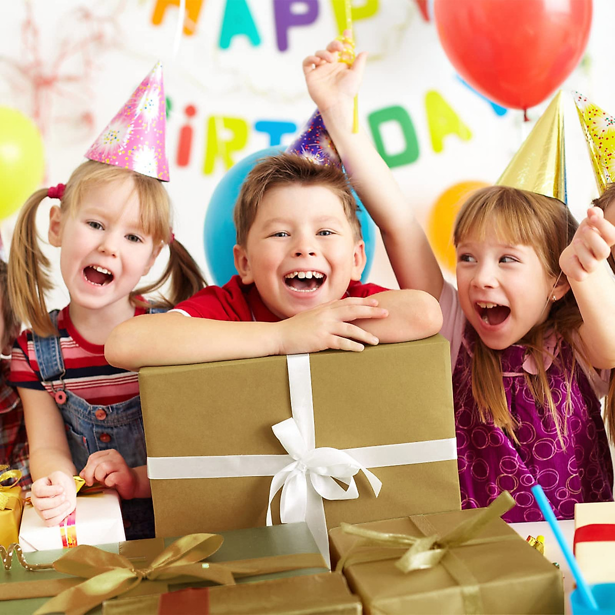 Naler Gold Tissue Paper, 60 Sheets Tissue Paper Bulk Gift Wrap for Christmas Crafting Wedding Party DIY Birthday Decorations,14x 20