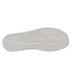 Hey Dude Men's Wally Chambray Blue Size 10| Men's Loafers | Men's Slip On Shoes | Comfortable & Light-Weight