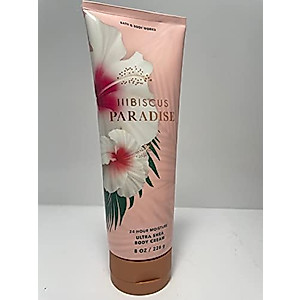 Bath and Body Works Hibiscus Paradise Ultra Shea Body Cream 8 Ounce Full Size
