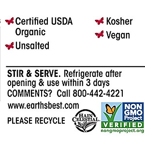 Earth's Best Organic Stage 1 Baby Food, Sweet Potato, 2.5 oz. Jar