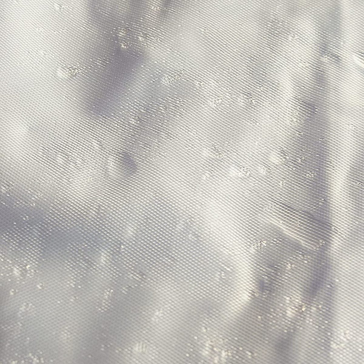 HHMAX Clear Patio Furniture Cover- Waterproof UV Resistant Rectangle PVC Fabric for Outdoor Garden Table and Chairs Dining Set Tarpaulin Sheet with Hem Cord, 43 Sizes