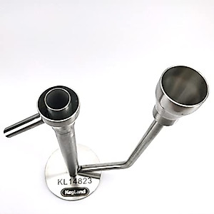 KegLand Distilling Parrot Stainless Steel DS135 KL14823 for use with Alcometer Proof Hydrometer