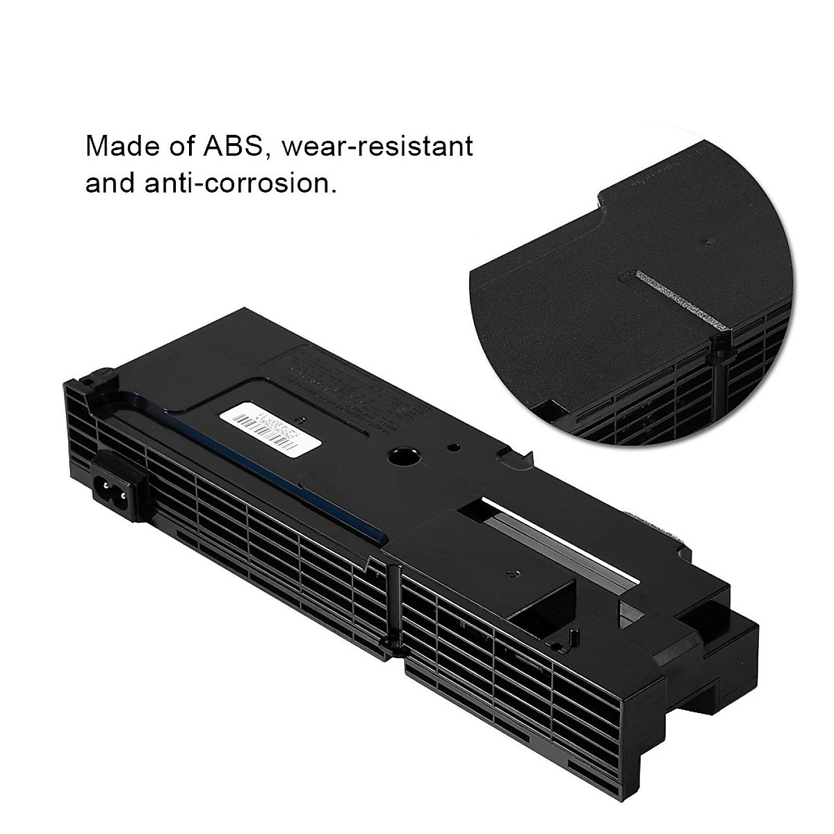ADP 200ER Power Supply, 4 Pin Replacement Game Console Power Supply Unit Fit for ADP-200ER systems Compatible with CUH-1215A CUH-12XX Series