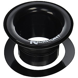 Kickport Bass Drum Heads (DSKP2BL),7x4x7,Black