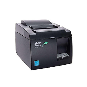Star Micronics Thermal Printer TSP143IIIBi2 GY US Thermal, Cutter, Bluetooth iOS, Android and Windows, Gray, Int PS