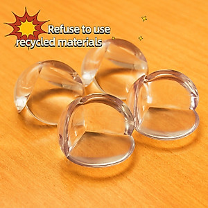 Corner Protector Table Corner Guard Baby Proofing Table Corner Guards Protectors for Furniture Against Sharp Corners,Clear Furniture Protectors for Child Safety 12PCS