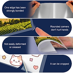 33 PCS Laminating Sheets 9”x11.5”, Thermal Laminating Pouches, 3mil Plastic Paper Laminate Sheets, Laminator Sheets Plasticized Craft Office and School Supplies, Lamination Sheets for 8.5”x11” Paper