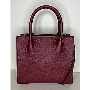 Michael Kors MICHAEL Michael Kors Mercer MD Messenger bundled SM TZ Coinpouch Purse Hook (Mulberry)