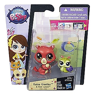 Littlest Pet Shop Pet Pawsabilities Eunice Greenley and Pacer Landon Doll