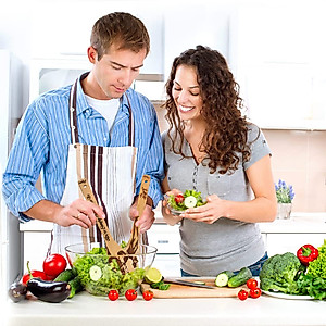 Jack Skellington Wooden Spoons for Cooking Utensils Set - Magic Pattern Burned Wooden Spatulas Kitchen Utensil Set for Kitchen Decor,Nightmare Before Christmas GiftS for Fans and Friends