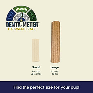 Ark Naturals Fortify Brushless Toothpaste, Dog Dental Chews for Large Breeds, Calcium Plus Omegas Support Strong Teeth and Immune Health, 18oz, 1 Pack