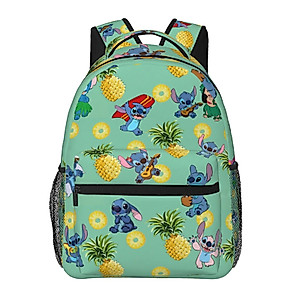 Eidolon Artsy Stitch Backpack Girl's Boy's Adult's 16 Inch Double Strap Shoulder School Bookbag [Water Resistant] Fits Laptop
