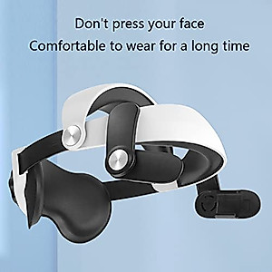 chengzui Qu?st 2 Head Strap VR Headset, Adjustable Strap Headband Suitable for Qu?st 2 VR Accessories