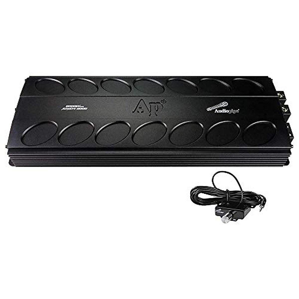 Audiopipe APMN-2000 RMS Class D Monoblock Subwoofer Amplifier, 2000W Mono Sub Amp