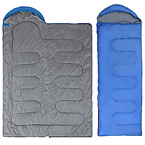 Toxz Sleeping Bag Lightweight Portable Waterproof Camping Bag for Single Person,Soft Fabric,Polyester Lining,Easily Be Wiped Clean,Machine Washable(Ship from US!)