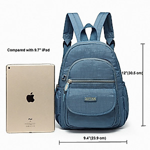 AOTIAN Mini Nylon Women Backpacks Casual Lightweight Small Daypack for Girls