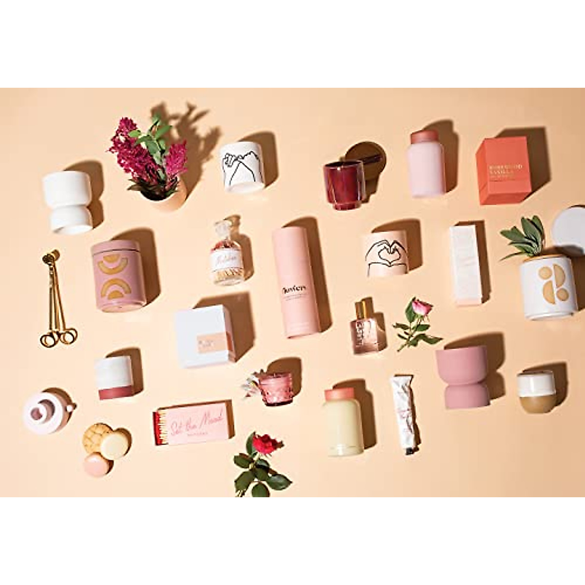 Paddywax Impressions Artisan Hand-Poured Scented Candle, 5.75-Ounce, White - Pinky Promise (Wild Fig & Cedar)