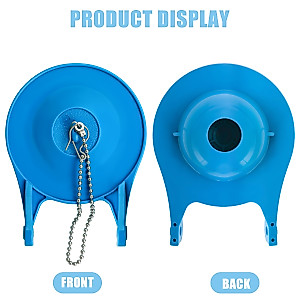 VRSS 3-Inch Opening Toilet Flappers Replacement fit 3 Inch Outlet Pipe Opening Flush Valves Toilets, Compatible with Gerber 99-788, Lowes AquaSource: 1.28 GPF Toilets, 98923 etc. (1)