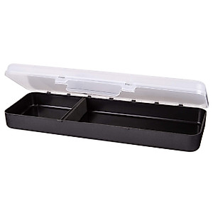 ArtBin 6880AB Sketch Pac Small Art & Craft Organizer, [1] Plastic Storage Box, Divided Translucent Lid