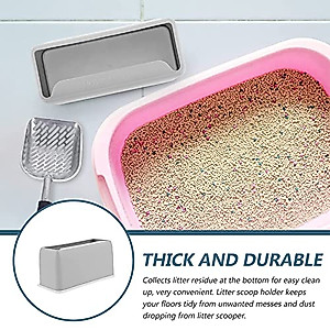 Phooyeejoon Universal Cat Litter Scooper Holder,Durable with Heavy Scoopers Holding Stability,Works with All Metal and Plastic Scoopers(Litter Scoop Not Included)