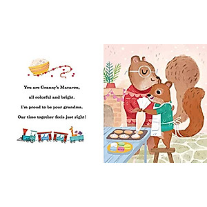 Grandma's Sugar Cookie: A Sweet Board Book about Christmas Baking with Grandma - Includes Cookie Recipe!
