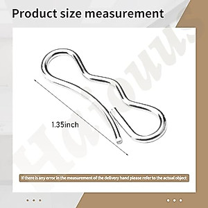 Haiouus 714-04040 Bow Tie Cotter Pin / Shear Pins Compatible with Cub Cadet MTD Troy-Bilt Craftsman 194208 Ryobi Husqvarna 532194208 & More Brands, for 714-04040 71404040 714-0104 (30-Pack)