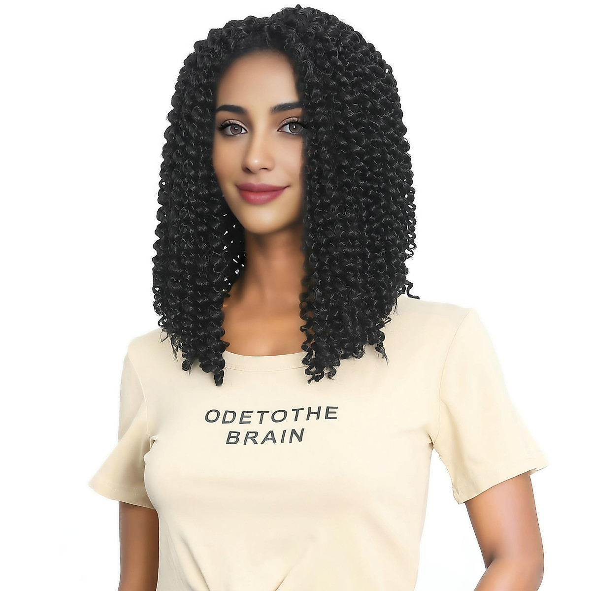 TIANYOUHAIR Passion Twist Hair 12 Inch 7 Packs Water Wave Crochet Hair Pre Looped Spring Bohemian Braids for Black Women