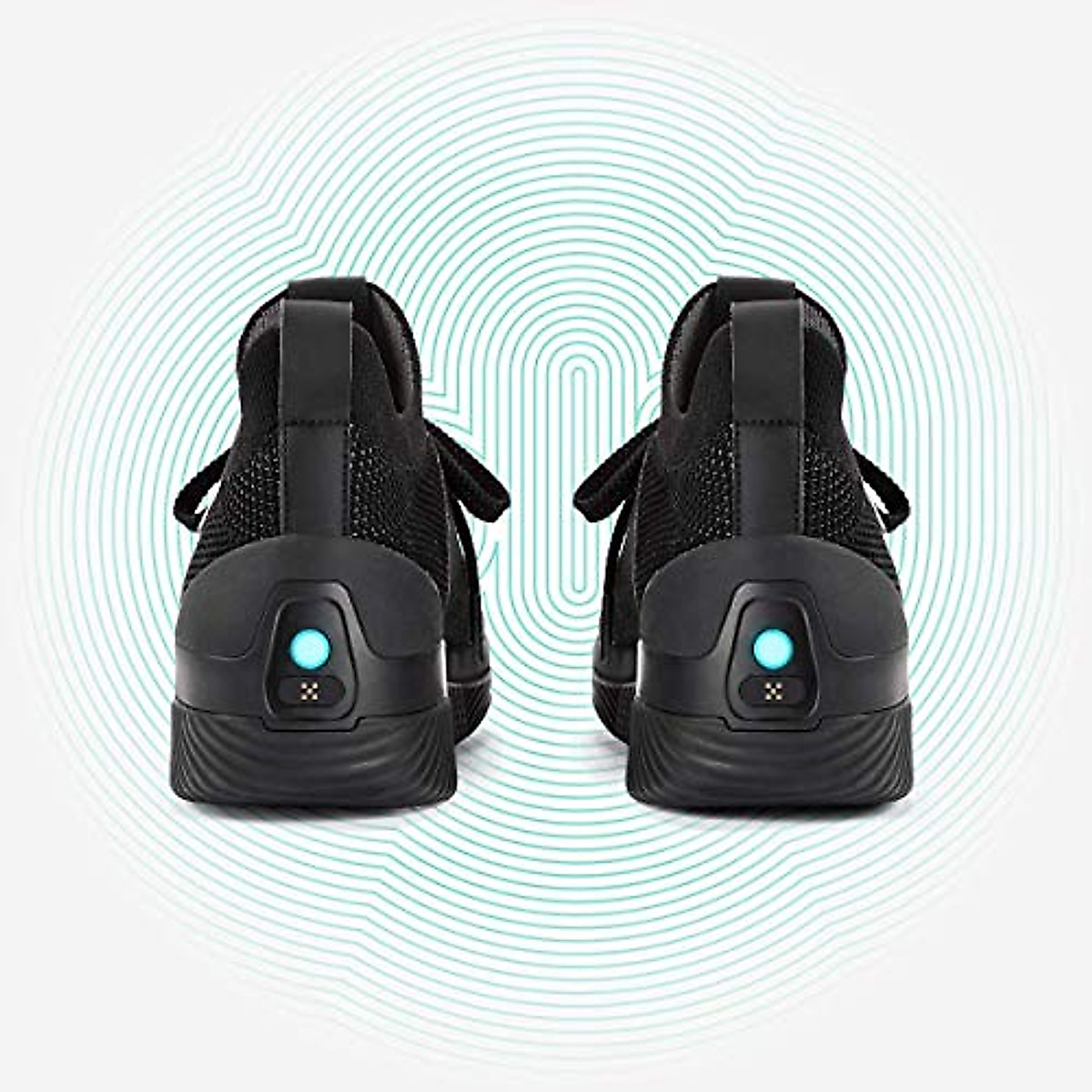 DropLabs EP 01 Triple Black Haptic Gaming Sneaker, Men, Size 12, for Music, Movies, VR, Bluetooth, 360 Haptic Feedback, 6-Hour Battery Life, Magnetic Charge Connector, Water Resistant, Black, M-EP1-US-A-12