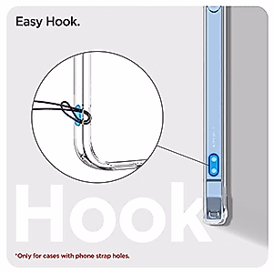 Spigen Universal Adjustable Hand Wrist Strap Phone Lanyard Compatible with Apple Airpods Pro (2nd Generation) - Black