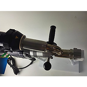 WELDY 3400W Handheld Plastic Extrusion Welding Machine kit Hot Air Plastic Welder Gun Vinyl Weld Extruder Welder Machine (WELDY booster EX3)