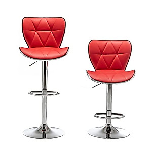 Trust Win Barstool BS-DS-004 Set of 2 (red)