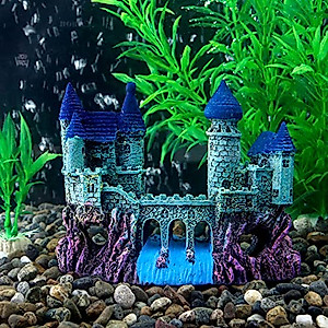 NW Wholesaler Fish Tank Castle Decoration - Fish Hideaway for Aquarium Décor (Waterfall Way)