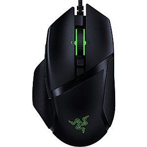 Razer Basilisk v2 Wired Optical Gaming Mouse Chroma RGB Lighting 11 Programmable Buttons (Renewed)