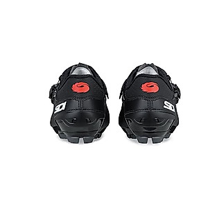 Sidi | XC Cross Country Shoes, Professional Mountain Bike Shoes for Women MTB Eagle 10 Woman, Soft Instep Closure System, Integrated Heel, Color Black Black [Size EU 39/US 5.5]