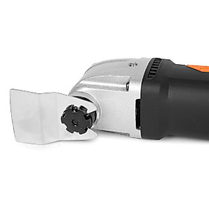 WEN Oscillating Multi-Tool Kit, 3.5A Variable Speed with Accessories and Carrying Case (MT3537)