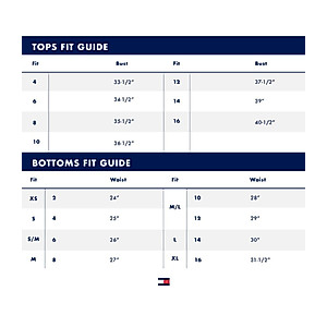 Tommy Hilfiger Women's Foldover Full Coverage Bikini Bottom, Harbor Blue Solid, S