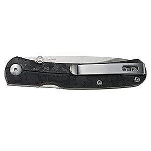 CRKT Kith EDC Folding Pocket Knife: Everyday Carry, Plain Edge Blade, Front Lock, Glass Reinforced Nylon Handle, Pocket Clip, 6433