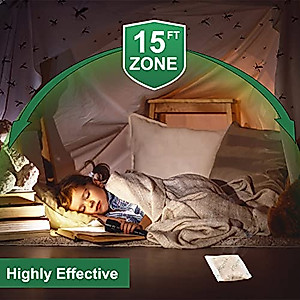 TSCTBA Mosquito Repellent for Patio, Natural Mosquito Repellent Outdoor and Indoor, Powerful Mosquito Repellent for Yard, Mosquito Control, Environmental Friendly - 8 Packs