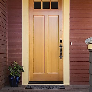 Peohud 2 Pack Sliding Barn Door Handles, 9 Inch Heavy Duty Gate Pull Handle, Rustic Door Hardware for Barn, Bedroom, Gate, Cabinet, Closet, Garage, Shed